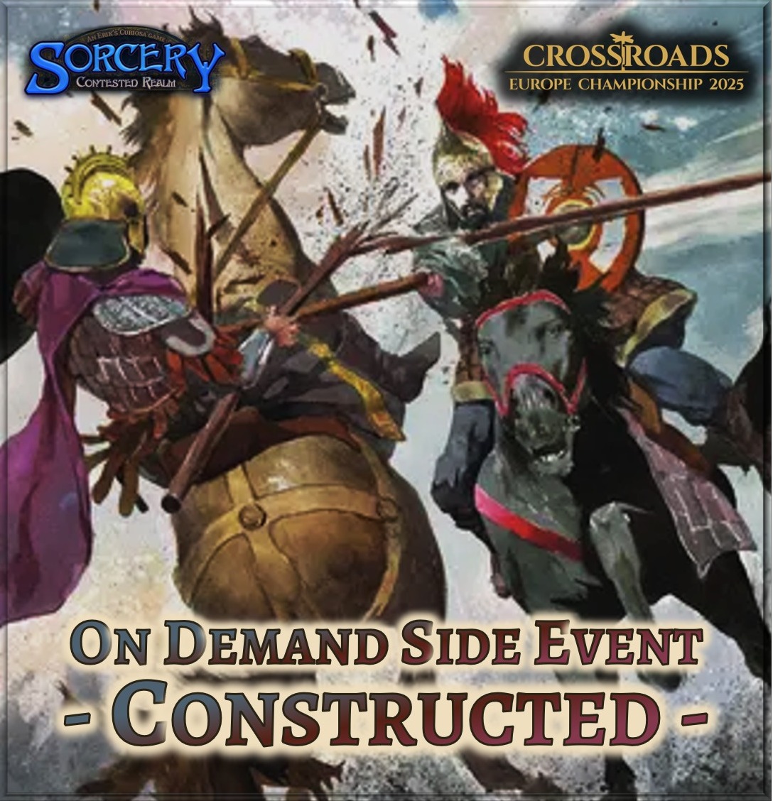 Sorcery TCG – Crossroads Event 27./28. September 2025 – All infos regarding the only European ...